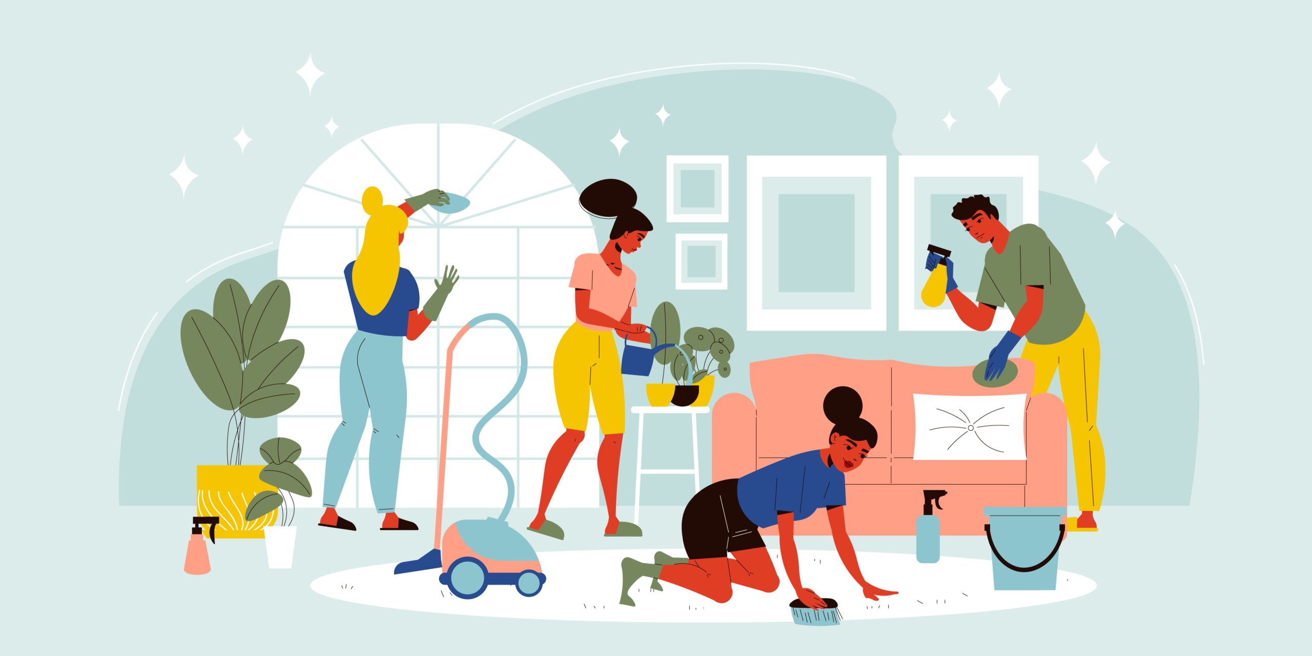 5 Tips For Keeping the House Clean All Year - Trendy Mami