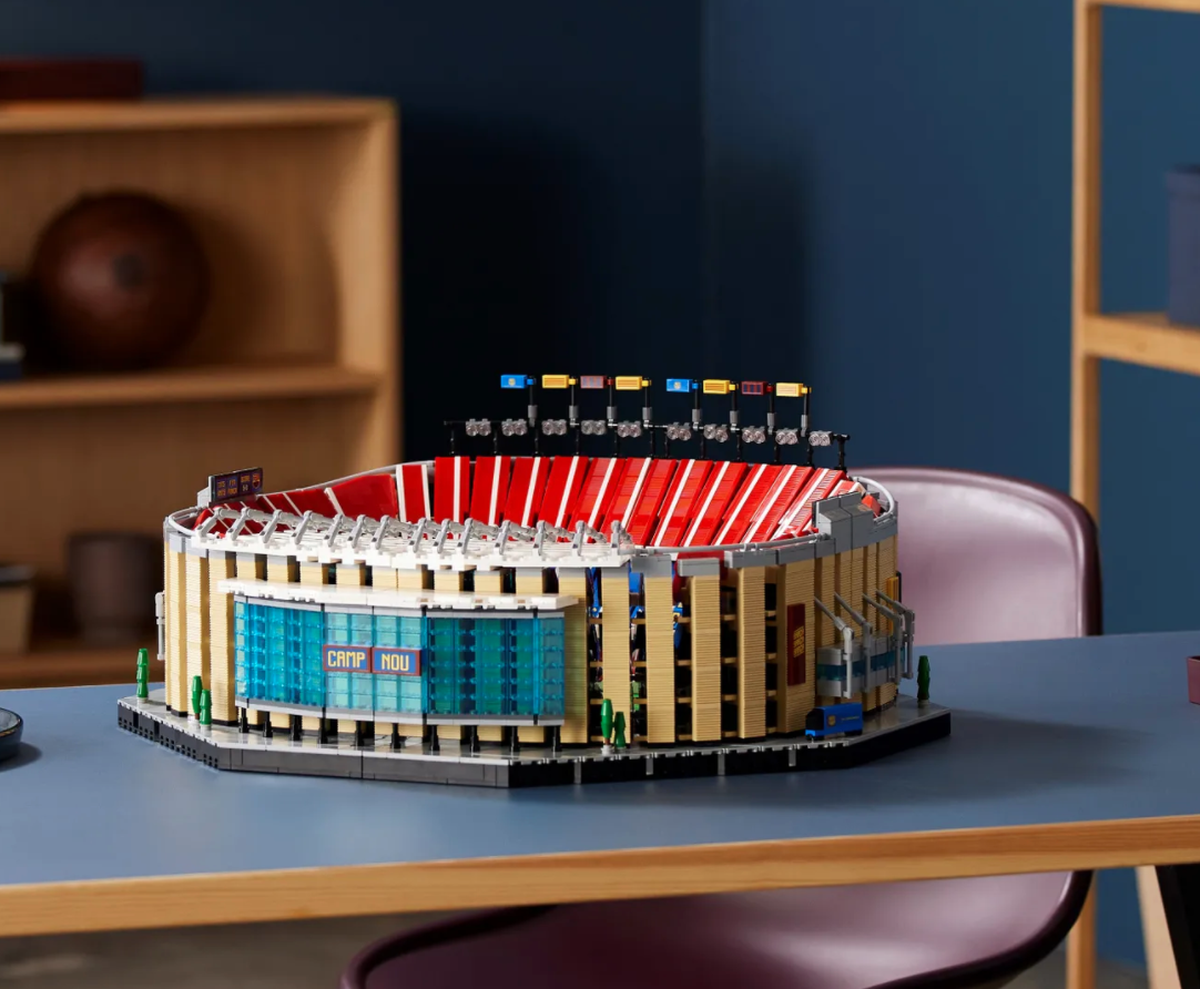 Camp Nou LEGO Build - A Sports Kid's Dream - Trendy Mami