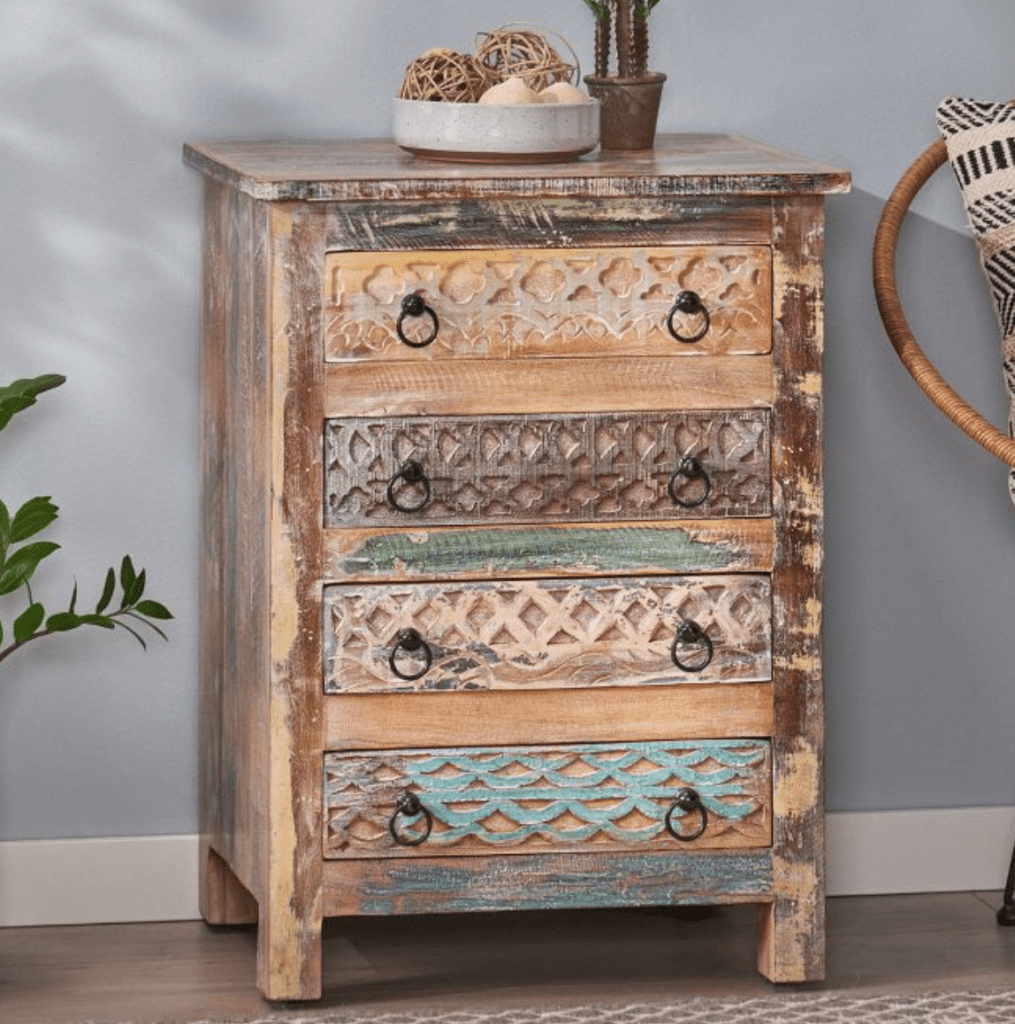 Channel Your Inner Hippy with a Boho Bedroom Dresser! - Trendy Mami