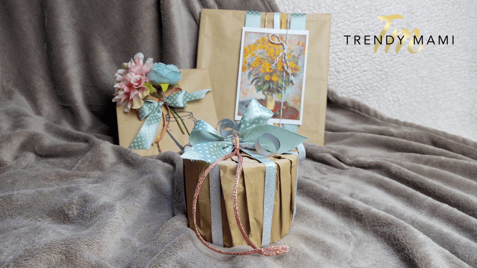 How to Wrap Weird Shaped Gifts - Trendy Mami